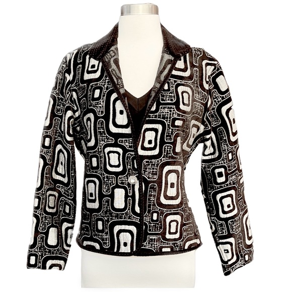 Khangura | Jackets & Coats | Khangura Jaquard Jacket | Poshmark
